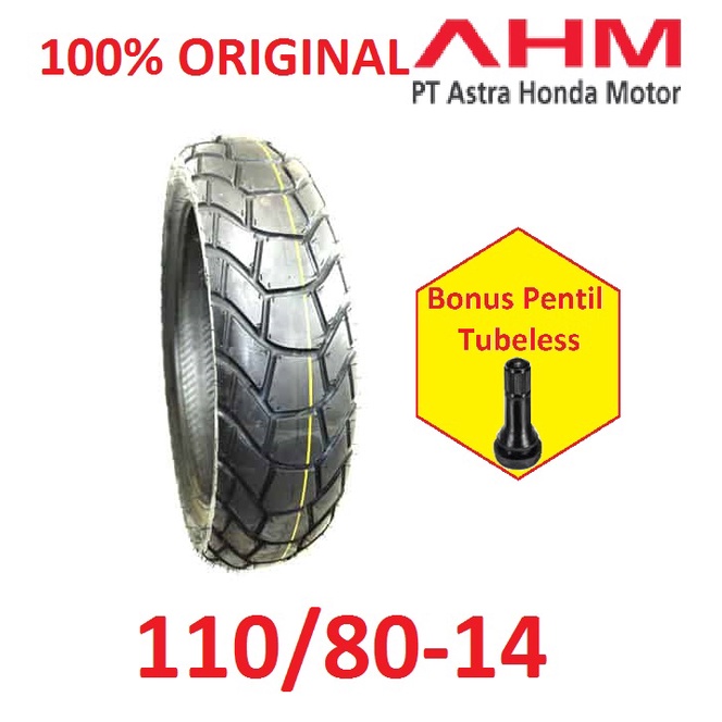 Jual Ban Tubles 110 80 14 AHM FEDERAL Ring 14 Depan PCX ADV 150 160 ...
