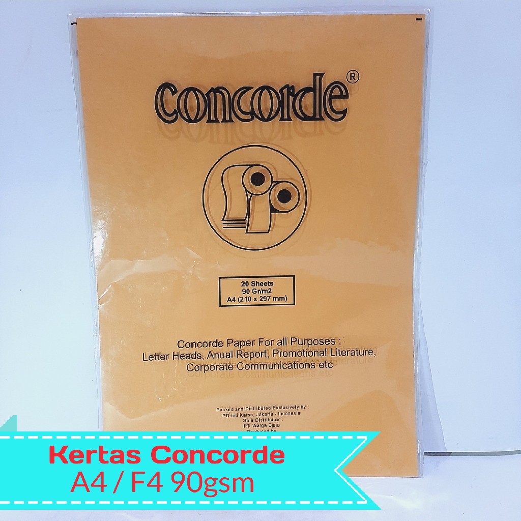Jual Kertas Concorde Paper Laid A4 90gsm @5sheets | Shopee Indonesia