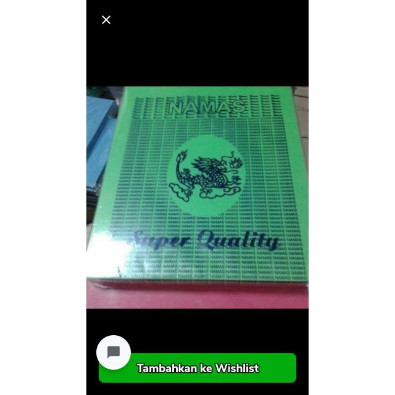 Jual NAMAS kertas cover buffalo A4 untuk kliping isi 100 lembar ...