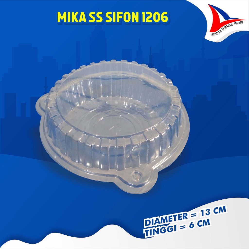 Jual Mika Ss Sifon 1206 / Mika Bolu Chiffon (50 Pcs) | Shopee Indonesia