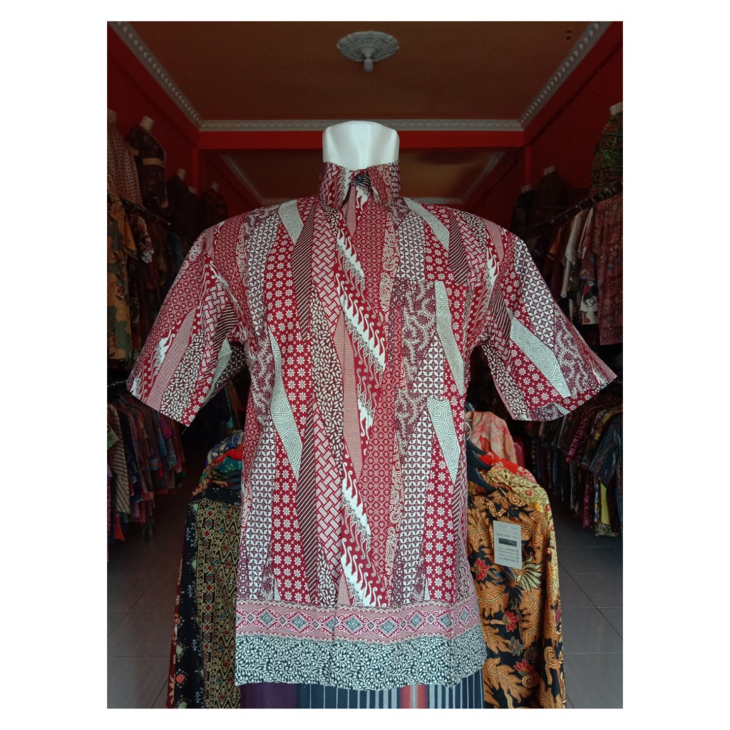Jual pakaian pria atasan batik halus kris 9teng batik jambi | Shopee ...