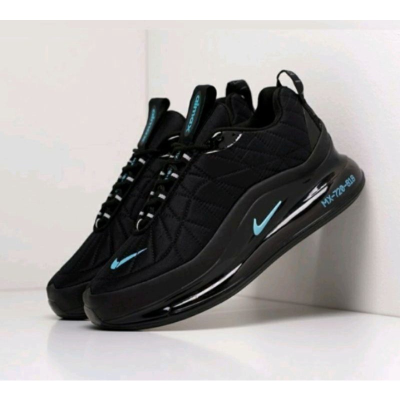 Jual Sepatu Air Max 720 Black Blue High Premium Original | Shopee Indonesia