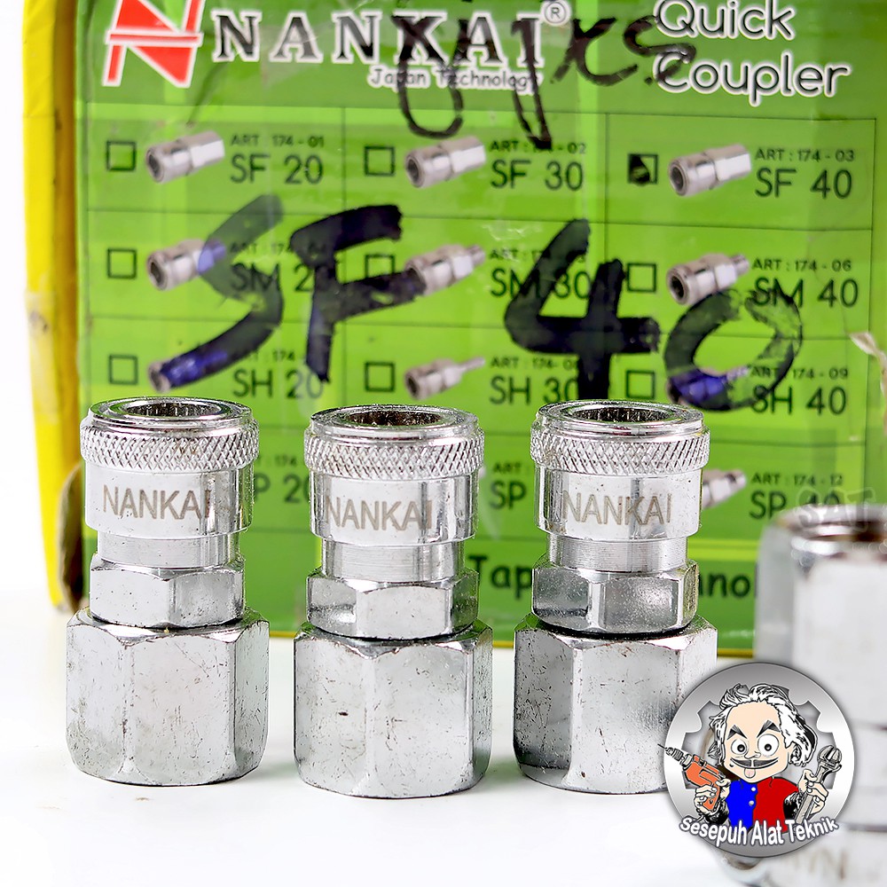 Jual Quick Coupler SF40 NANKAI | Shopee Indonesia