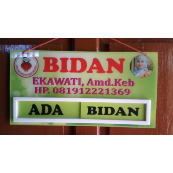 Jual PAPAN RUANG PERIKSA BIDAN | Shopee Indonesia