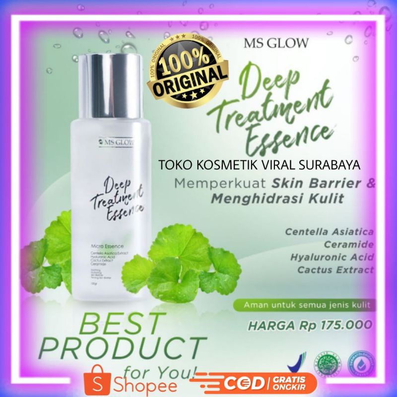 Jual MS GLOW DEEP TREATMENT ESSENCE/DTE MS GLOW 100% ORIGINAL | Shopee ...