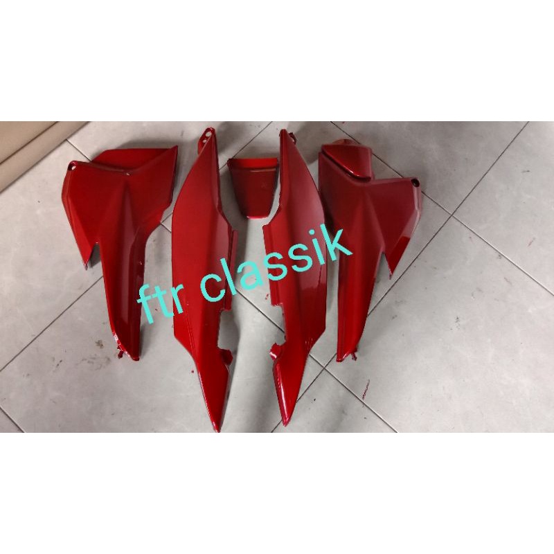 Jual Cover Bodi Set Bok Aki Megapro Primus Megapro New Merah maron ...