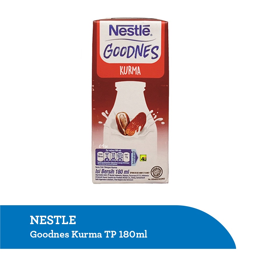Jual Nestle Goodnes Kurma 180 ml | Shopee Indonesia