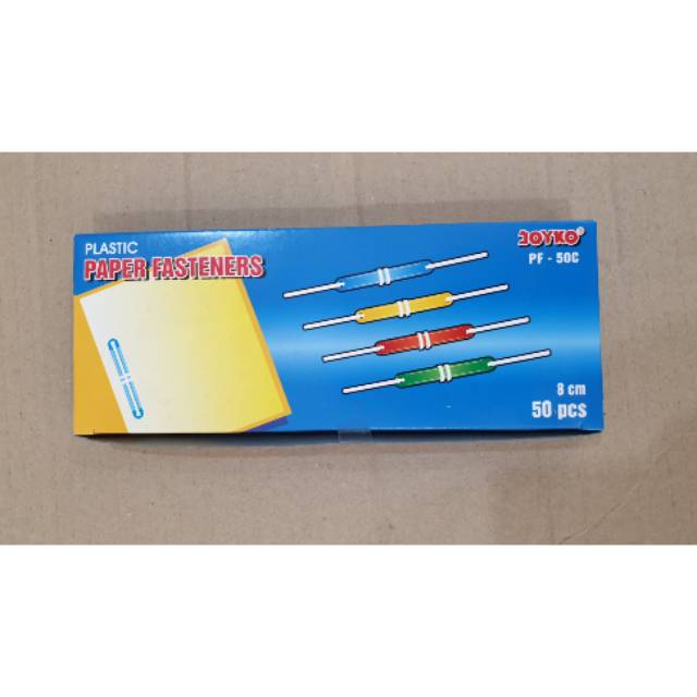 Jual Acco Paper Fastener Snelhecter Joyko Warna PF-50C | Shopee Indonesia