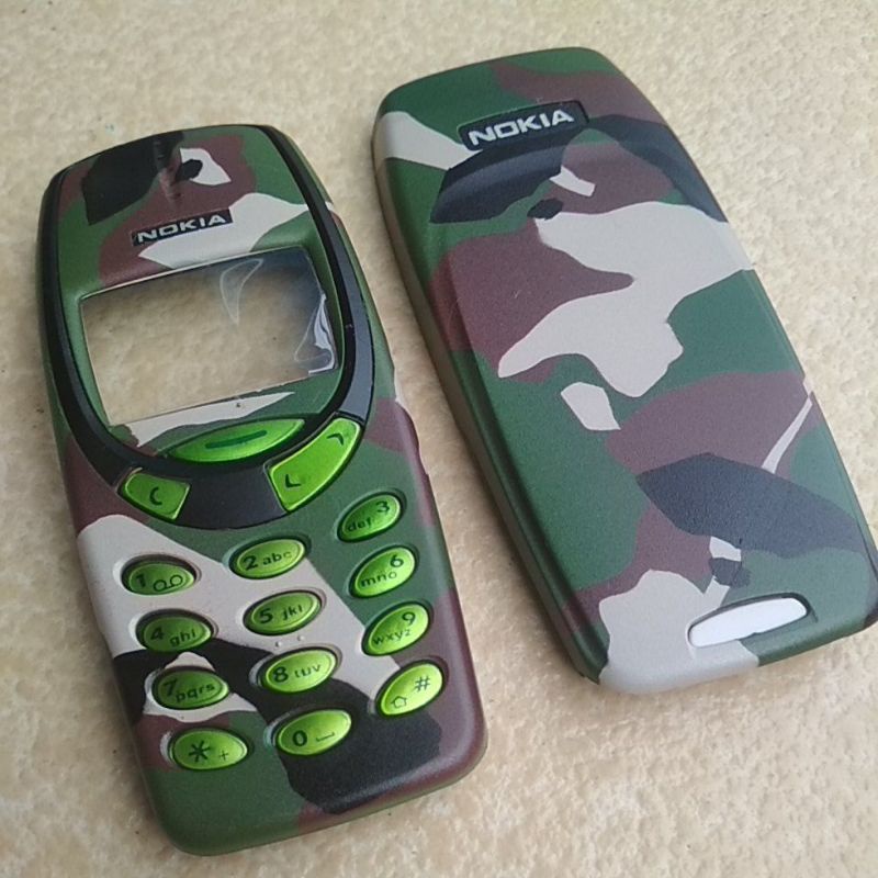 Jual casing Nokia 3310 3315 warna hijau army | Shopee Indonesia