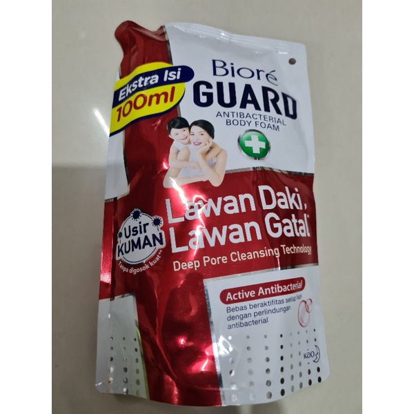 Jual Biore guard antibacterial body foam 450 ml | Shopee Indonesia