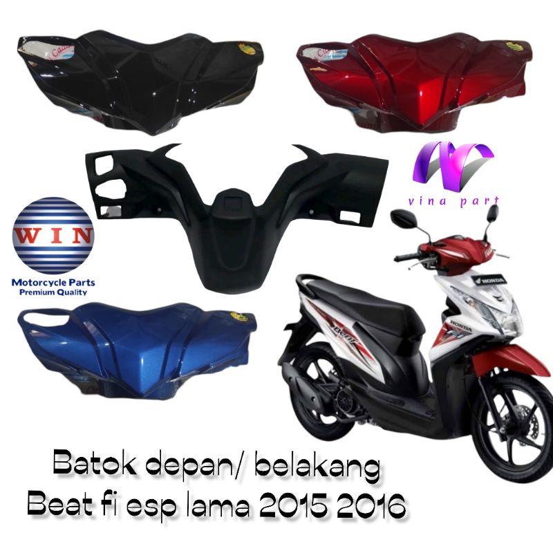 Jual batok belakang batok depan beat fi esp k25 2015 biru hitam merah ...