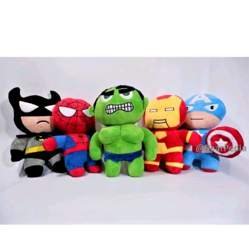 Jual Boneka Superhero Avengers Batman Captain America Hulk Iron Man ...