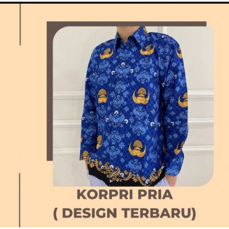 Jual COD BAJU KORPRI KERAH BIASA DAN KERAH HITAM FULL FURING PNS/ASN PRIA DAN WANITA TERBARU ...