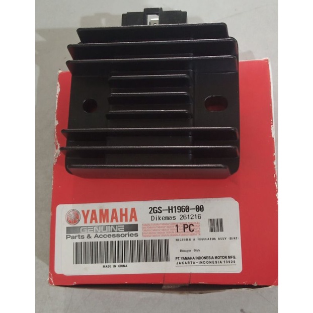 Jual KIPROK Original Genuine Yamaha XMAX / RECTIFIER & REGULATOR ASSY (2GS-H1960-00) | Shopee ...