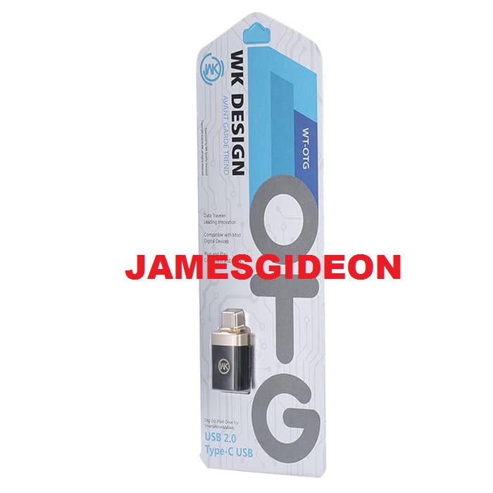 Jual WK DESIGN OTG Converter USB To Type C Port Connector Plug Type C ...