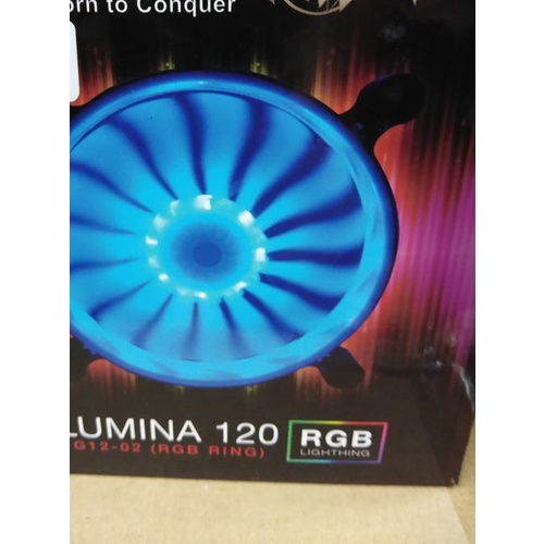 Jual ۝ Imperion Illumina Fan Case 12cm Auto Led 7 colour RGB Fan Casing ...