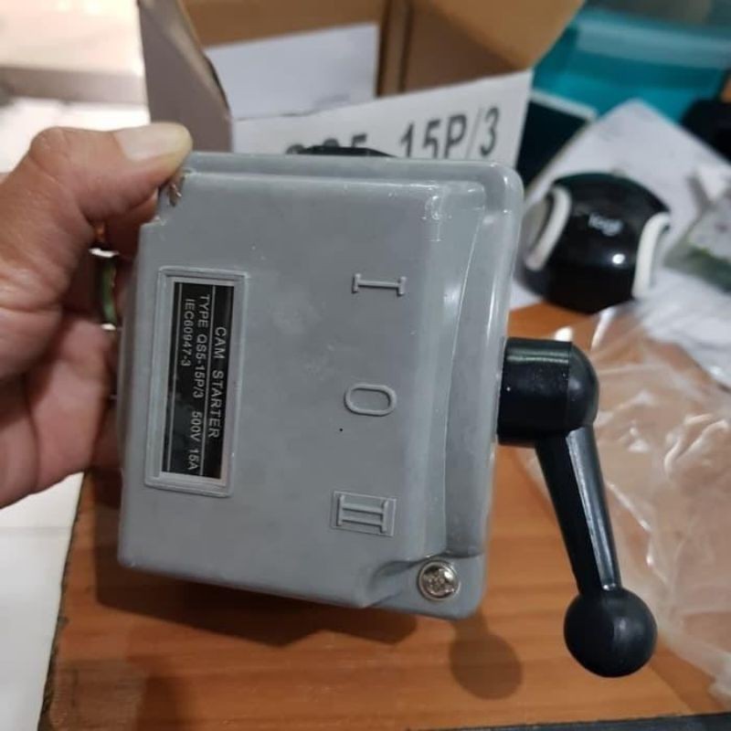 Jual Cam Starter 4 Pole 63A QS5-63A Saklar PLN Genset merk FORT ...