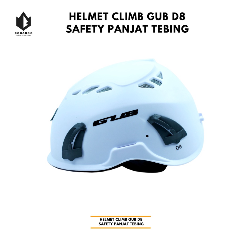 Jual Helmet Climbing GUB D8 Helm Safety Panjat Climbing Proyek Sar ...