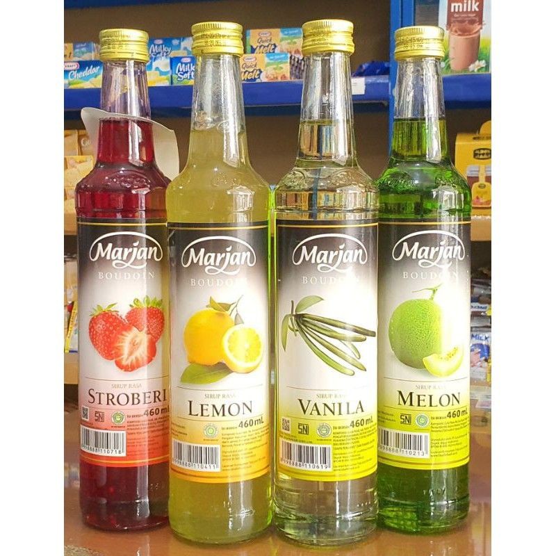Jual 460ml Syrup Marjan/Marjan Syrup/Sirup Vanila/Syrup Vanila | Shopee ...