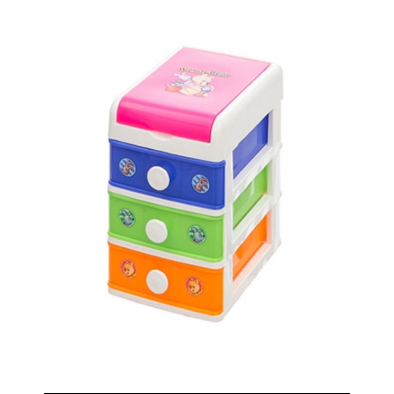Jual Laci Mini Container Susun 4 Shinpo 364 C4 / Box Container Tempat ...