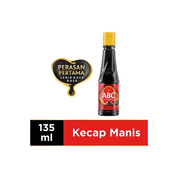 Jual kecap manis abc 130ml botol / kecap manis botol ABC 130 ml / kecap ...