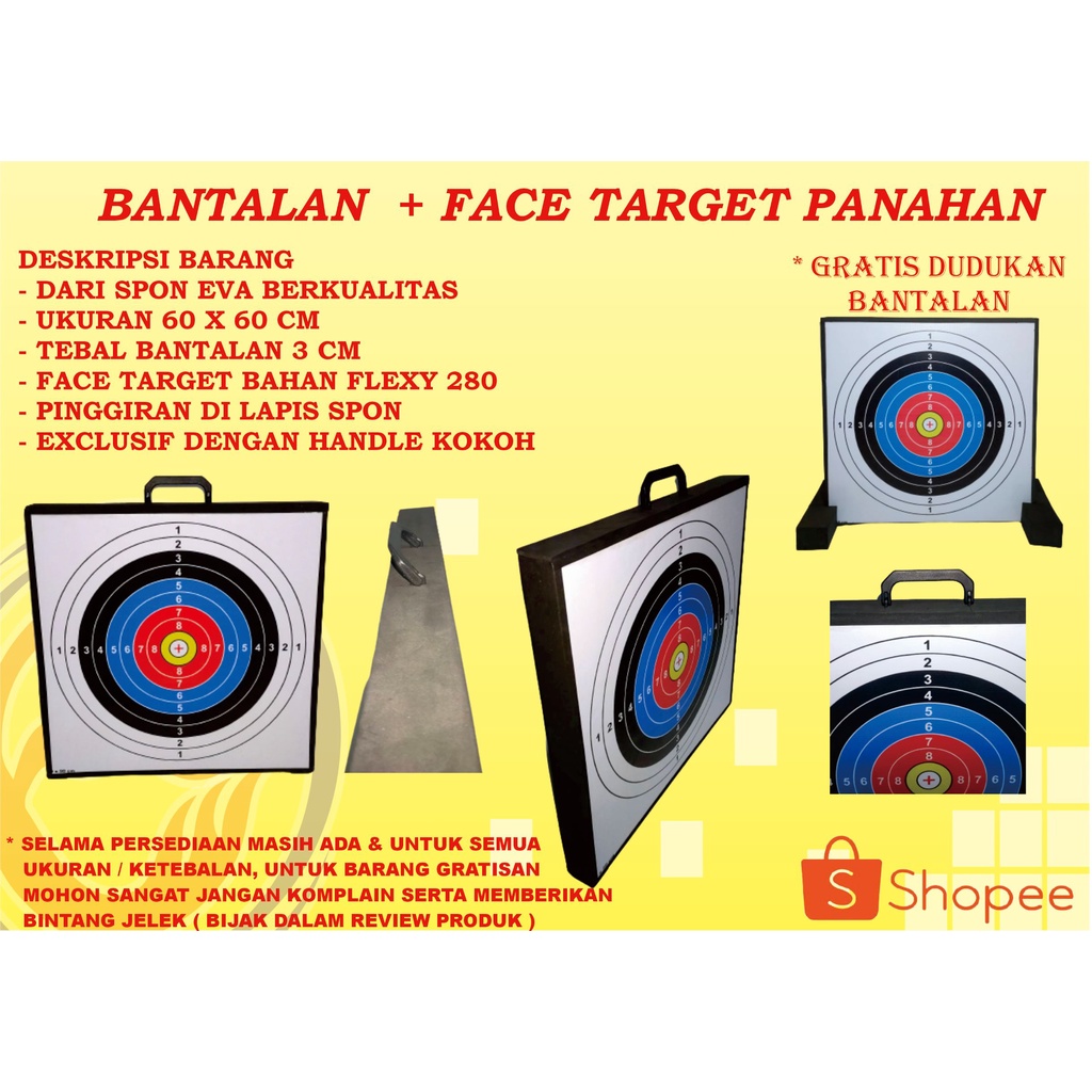 Jual 60 X 60 CM TEBAL 3 CM BANTALAN PANAHAN EVA SPON KOMPLIT FACE ...