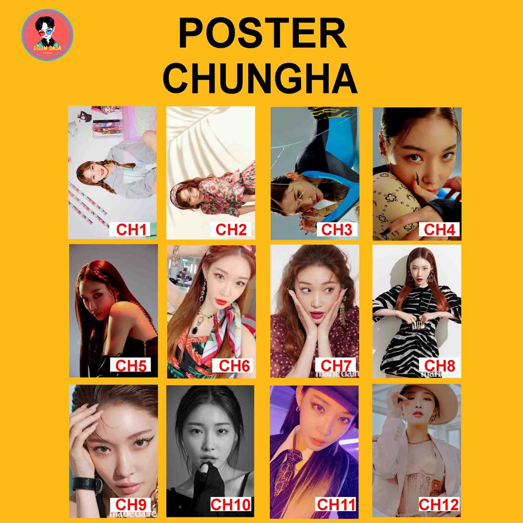 Jual Poster IU Lee Ji Eun / Poster Chungha / Poster Jeon Somi / Poster ...