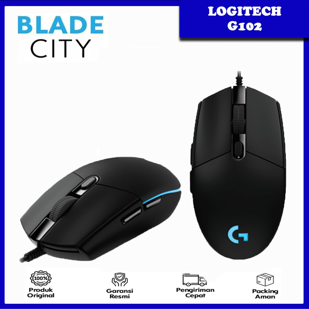 Jual Logitech G102 Prodigy Gaming Mouse | Shopee Indonesia