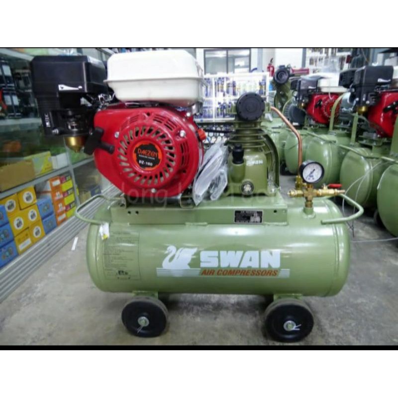 Jual Swan Compressor Kompresor 1/4 HP / PK + Motor Bensin RRC | Shopee ...