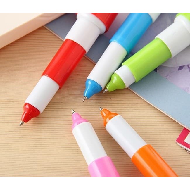 Jual Pulpen Capsul Mini Pen Colorful Pena Bolpoin Kapsul Bolpen Capsule ...