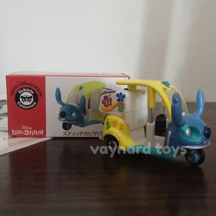 Jual diecast disney tokyo resort stich pizza bike lilo and stich ...