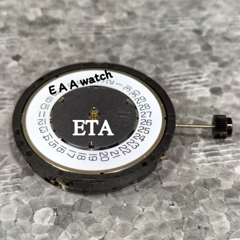 Jual MESIN JAM TANGAN SWISS ETA TYPE G10.712 TANGGAL DI ANGKA EMPAT(4 ...