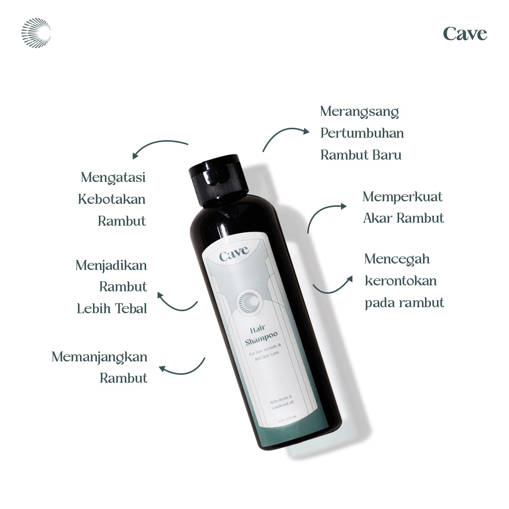 Jual Cave Hair Shampoo & Hair Tonic - Penumbuh Pemanjang Pelebat Rambut ...