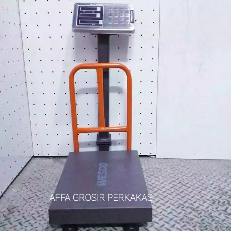Jual Timbangan Digital 100kg Timbangan Lantai Elektrik Wesco Timbangan ...
