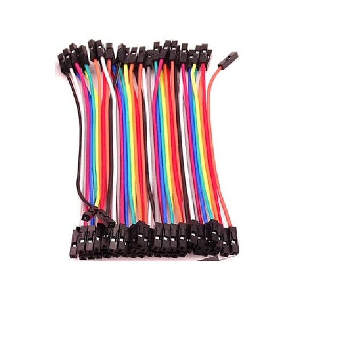 Jual Kabel jumper breadboard female to female dupont 10cm 1pin Arduino ...