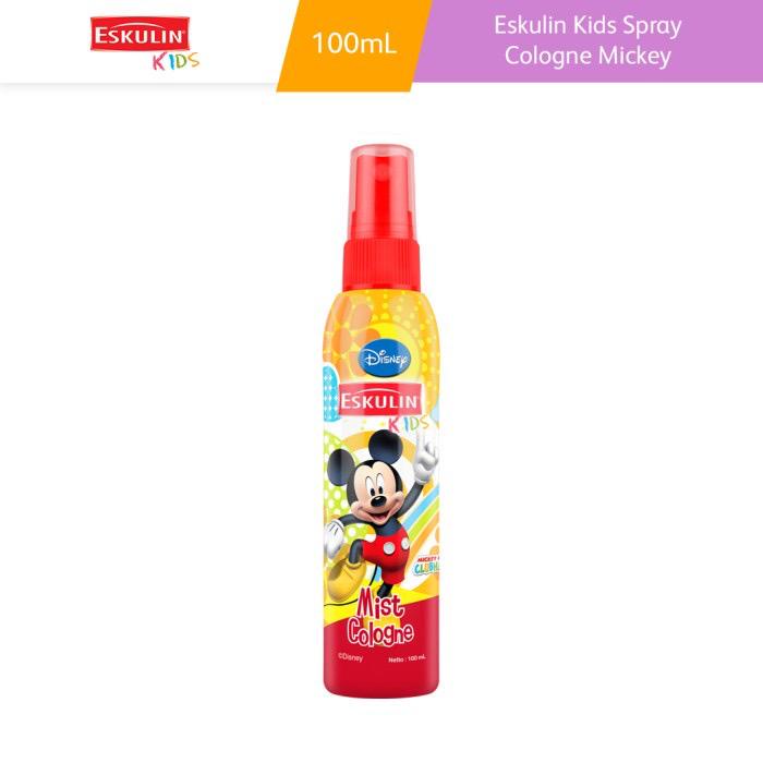 Jual Eskulin Kids Mist Cologne Mickey Botol 100 ml | Shopee Indonesia