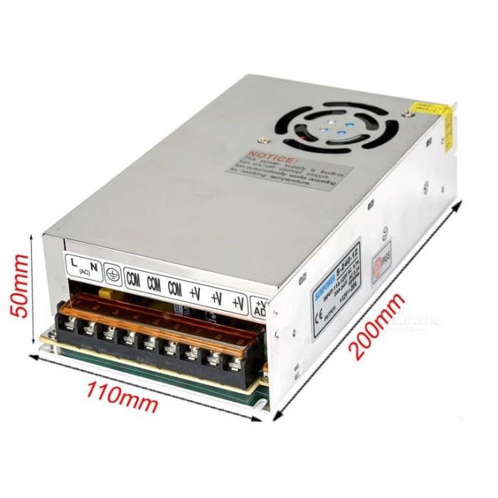 Jual Trans Former Power Supply 20A 12V Travo Led 20A/ Trafo 12 Volt 20 ...