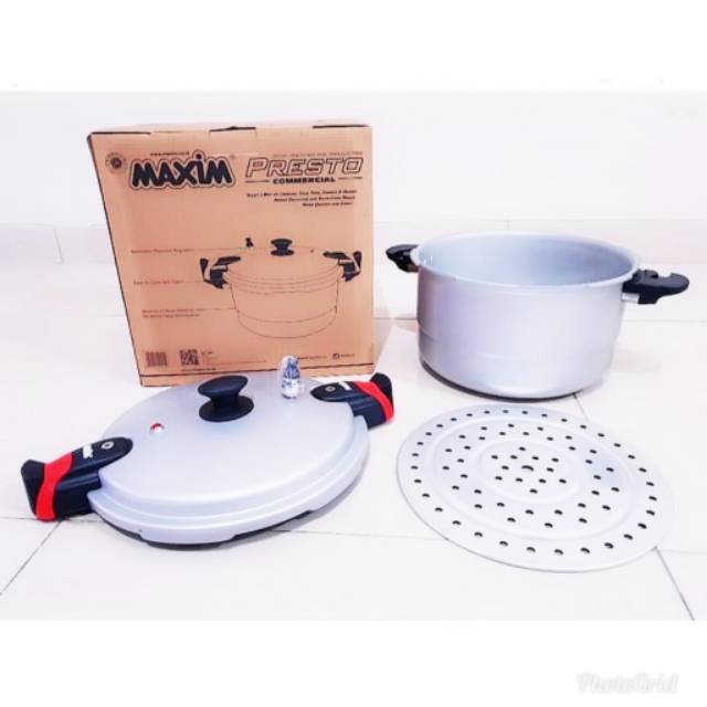 Jual Panci Presto Maxim 12 Liter - Pressure Cooker | Shopee Indonesia