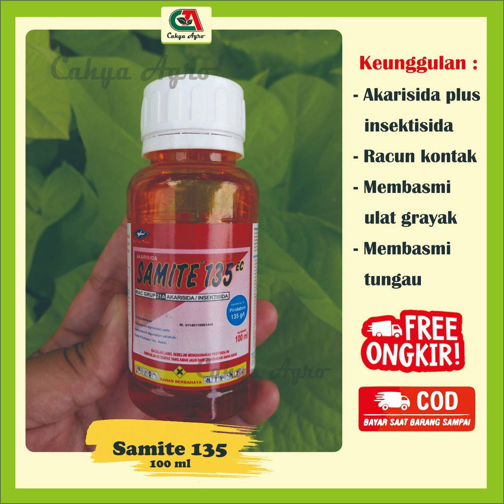 Jual Insektisida dan Akarisida Samite 135 ec 100 ml | Shopee Indonesia