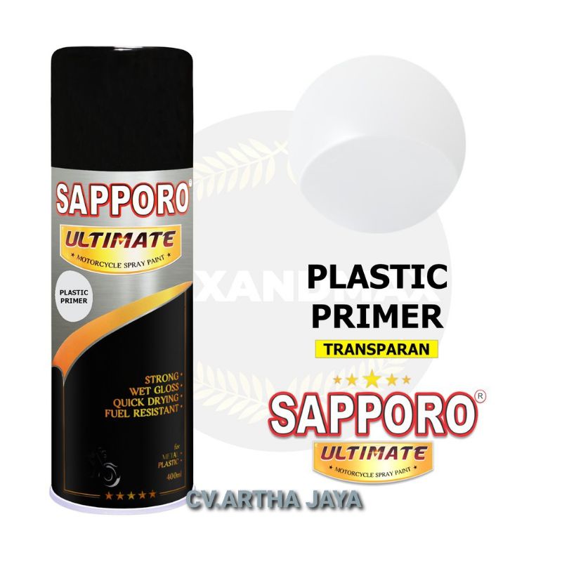 Jual SAPPORO ULTIMATE PLASTIC PLASTIK PRIMER 400ml | Shopee Indonesia
