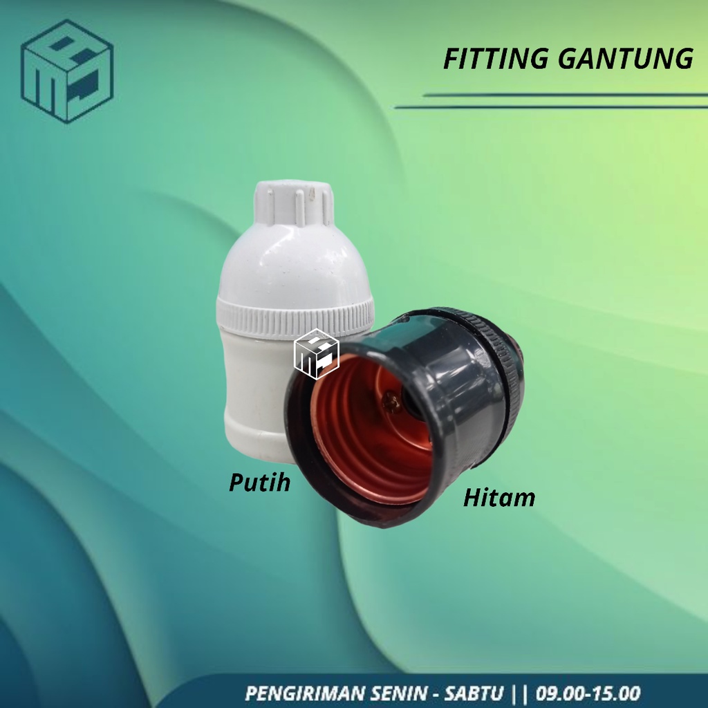 Jual Fitting Gantung Bulat E27 Fitting Gantung Lampu murah | Shopee Indonesia