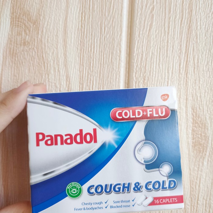 Jual Panadol soluble malaysia lemon cold & flu obat demam pilek isi ...