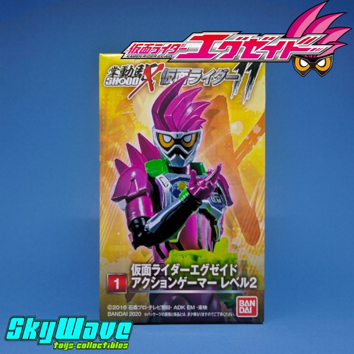 Jual Action Figure Shodo-X 11 - Kamen Rider Ex-Aid Level 2 + extra ...
