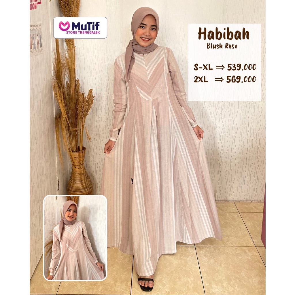 Jual KOLEKSI TERBARU GAMIS HABIBAH BY MUTIF ORIGINAL | Shopee Indonesia