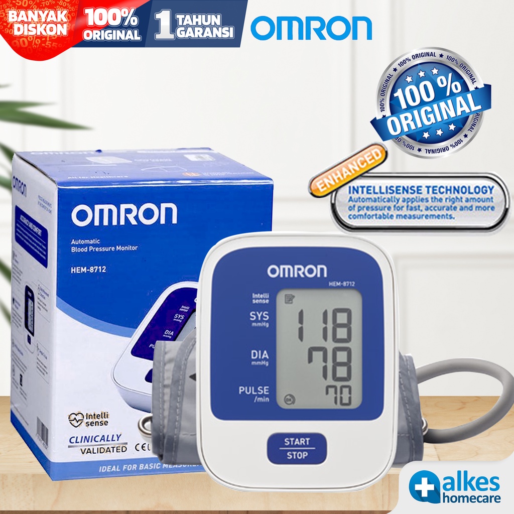 Jual Tensimeter Digital - OMRON HEM 8712 - Alat Ukur Tekanan darah ...
