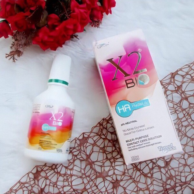 Jual Air softlens X2 BIO 100ml | Shopee Indonesia