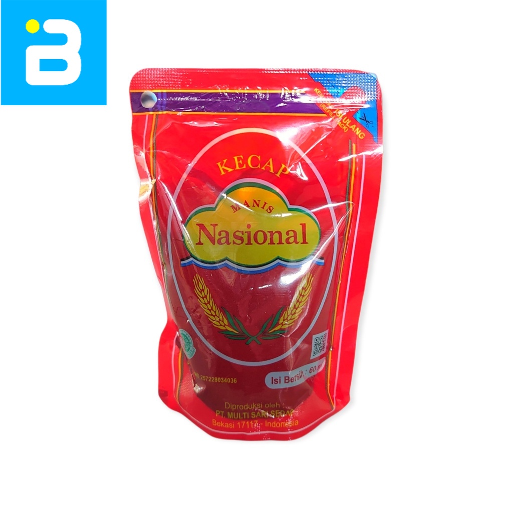 Jual Kecap Manis Nasional 60ML | Shopee Indonesia
