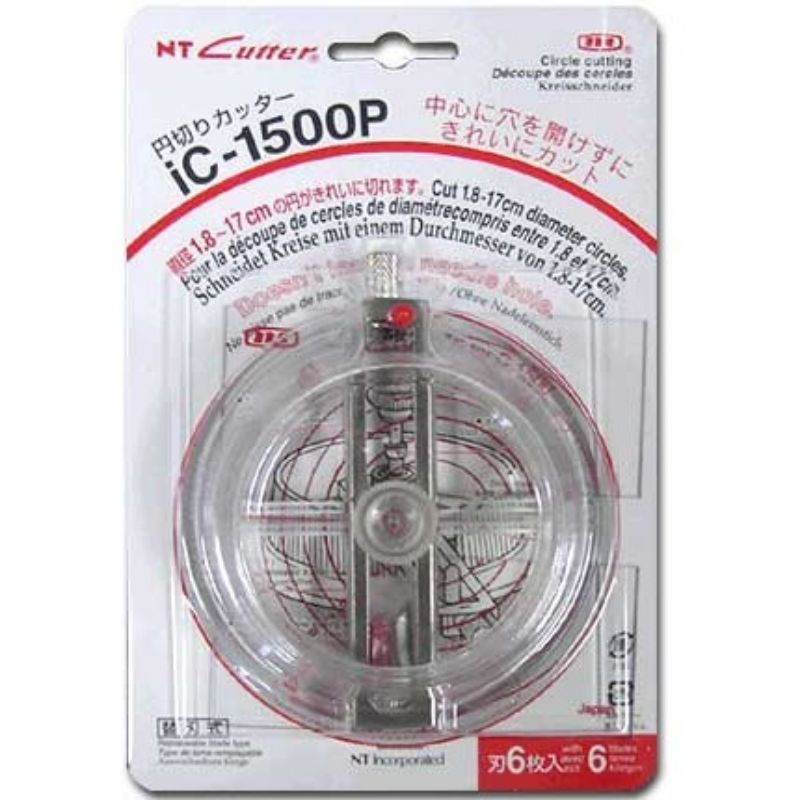 Jual NT CUTTER CIRCLE iC-1500P CIRCLE CUTTER ALAT PEMOTONG LINGKARAN ...