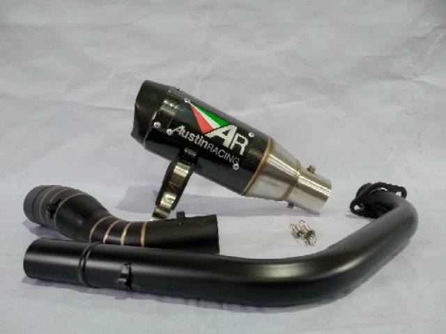 Jual KNALPOT RACING AUSTIN RACING FOR R15 V2 V3 V4 CBR150R CB150R ...