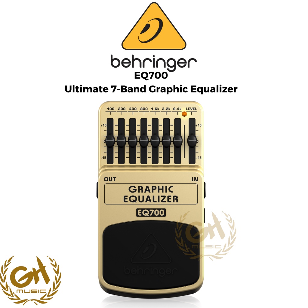 Jual BEHRINGER EQ 700 Ultimate 7-Band Graphic Equalizer Efek Gitar ...